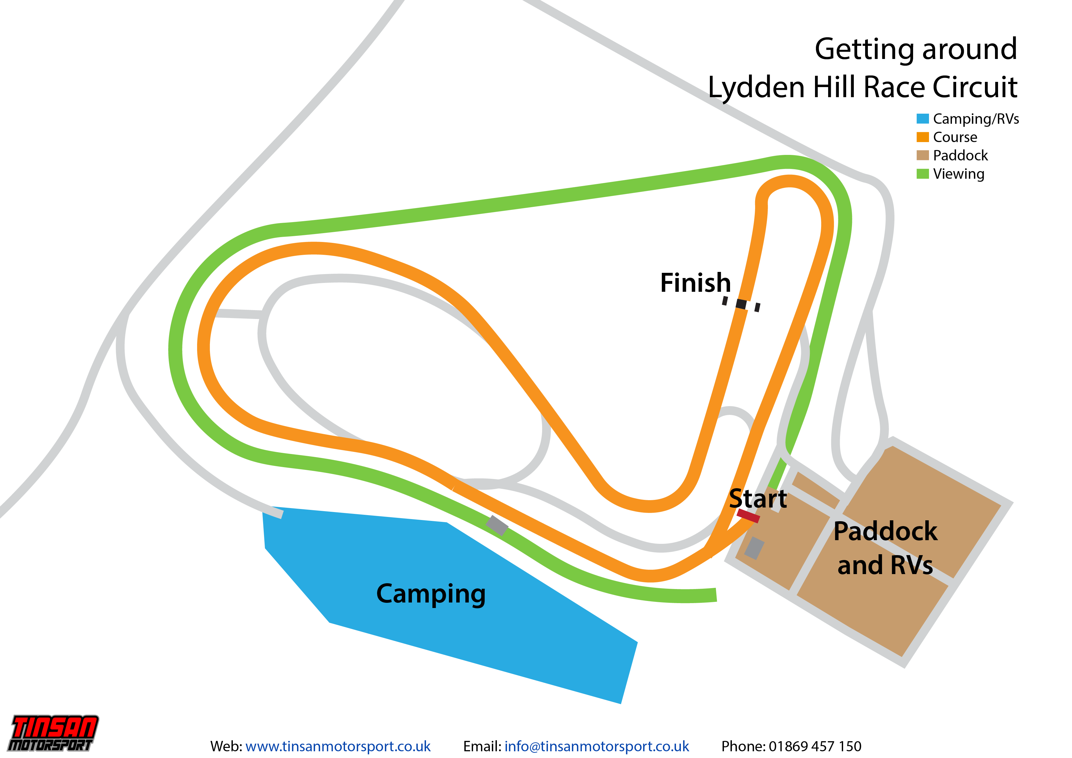 Lydden Hill Sprint course guide