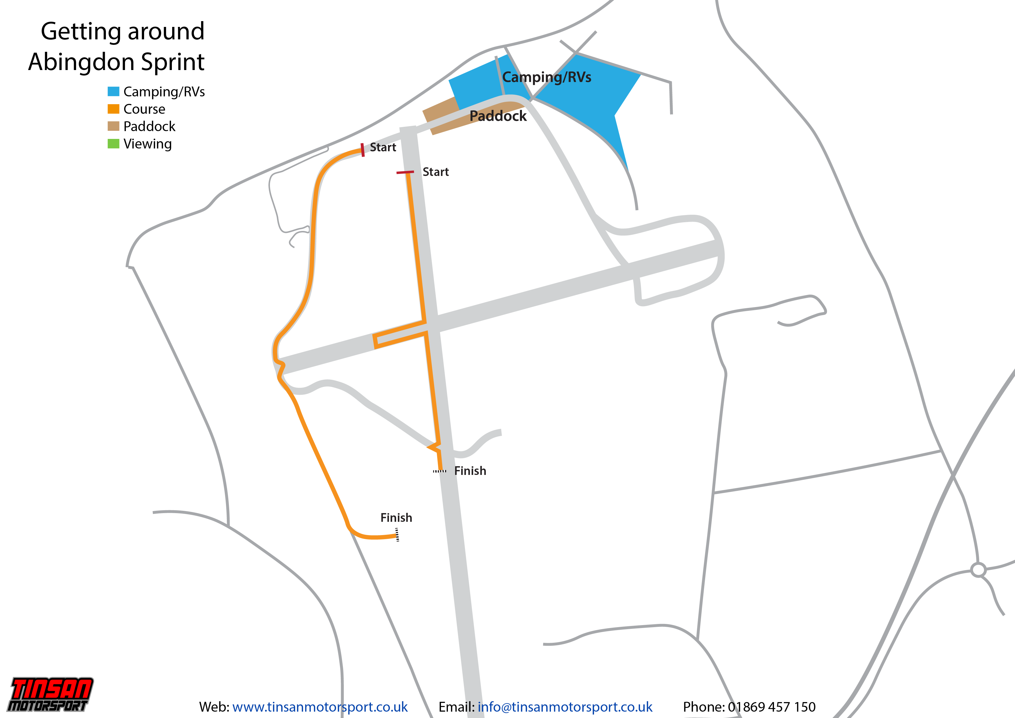 Abingdon Sprint course guide