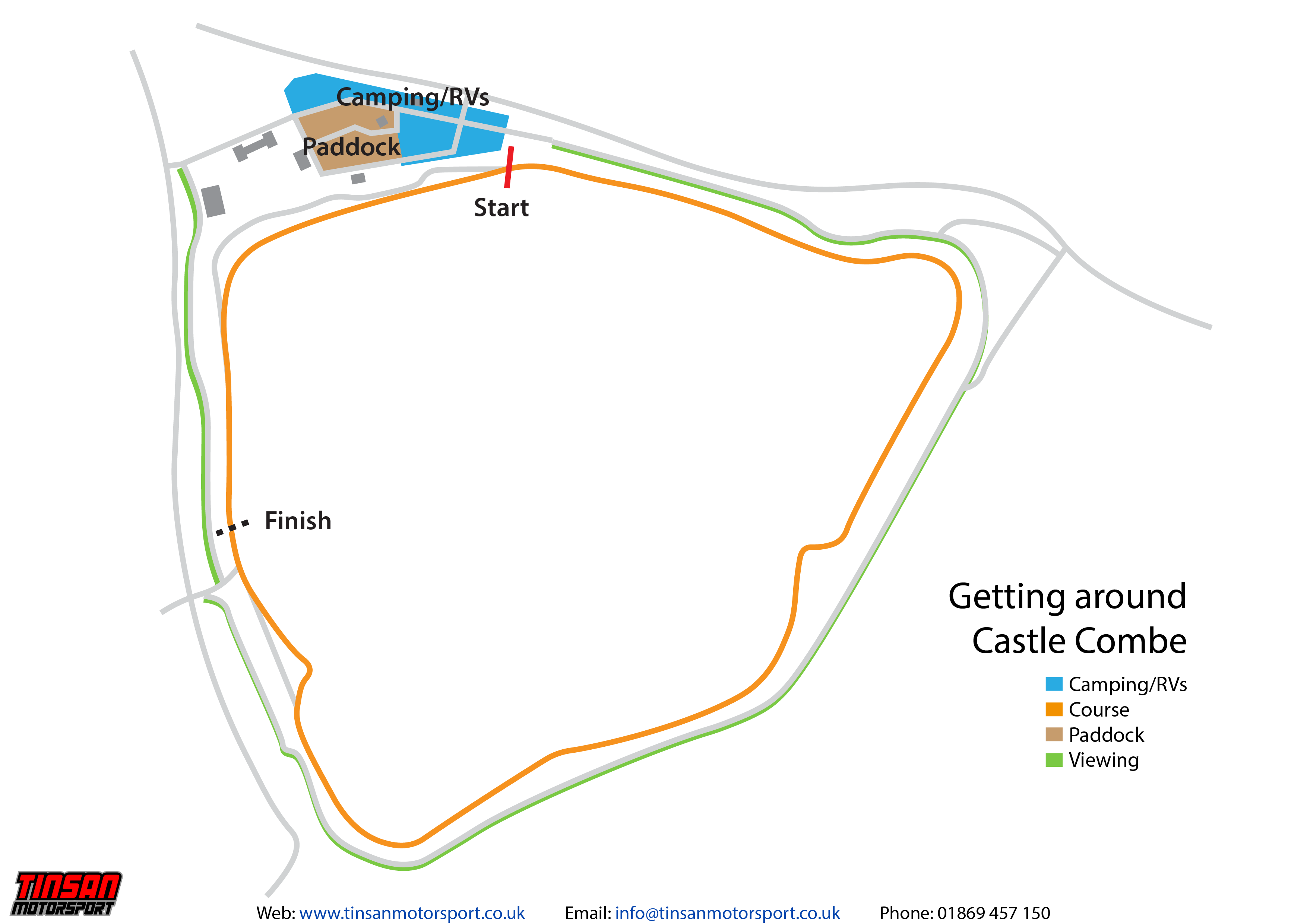 Castle Combe Sprint course guide