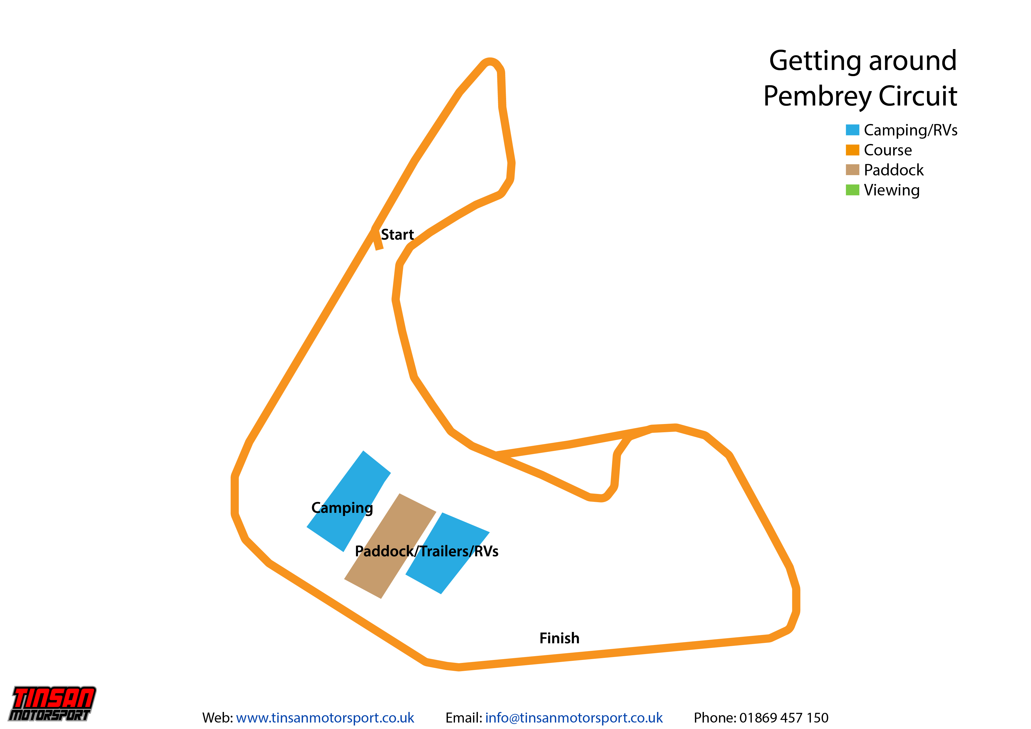 Pembrey Sprint course guide